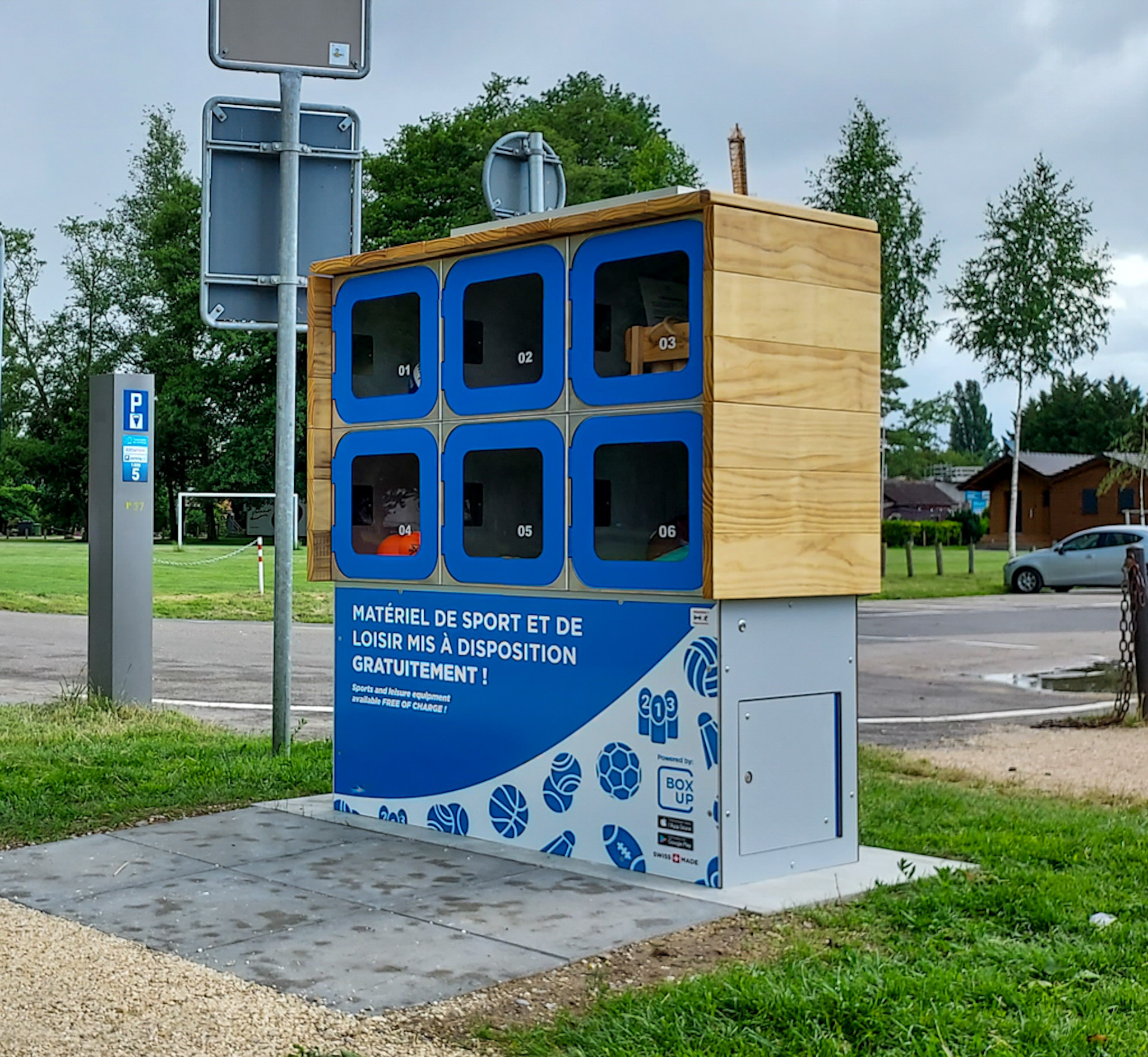 Yverdon-les-Bains: 2x Stations - BoxUp